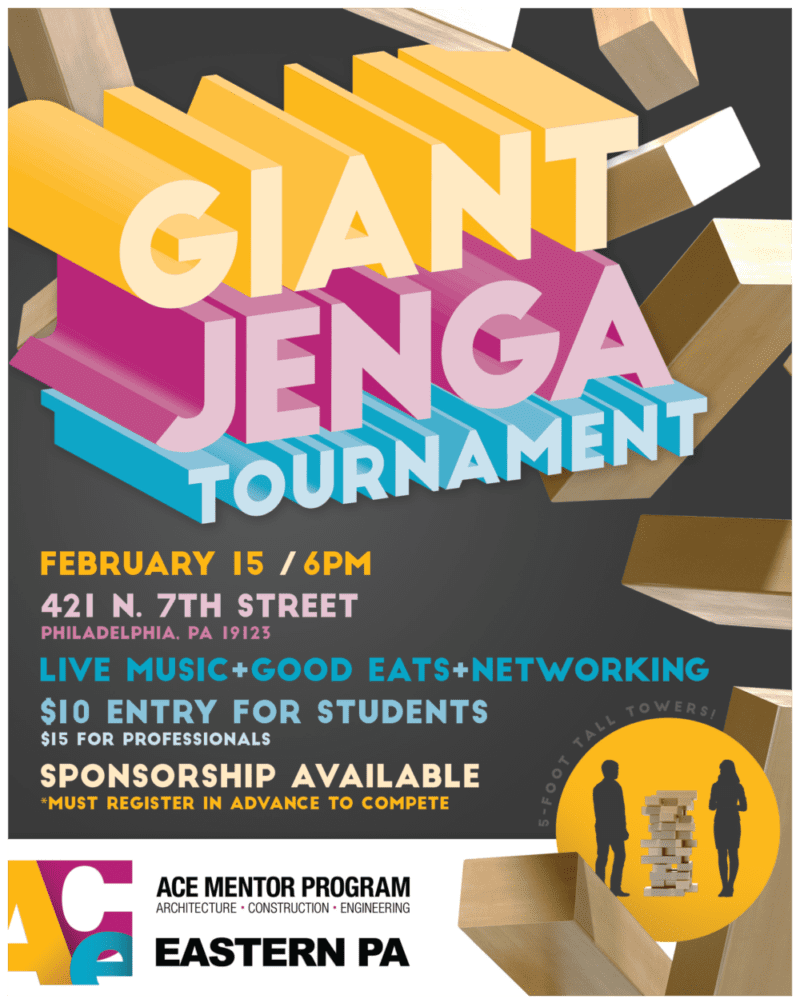 ACE Mentor Program Event: Giant Jenga Tournament! | General Building ...