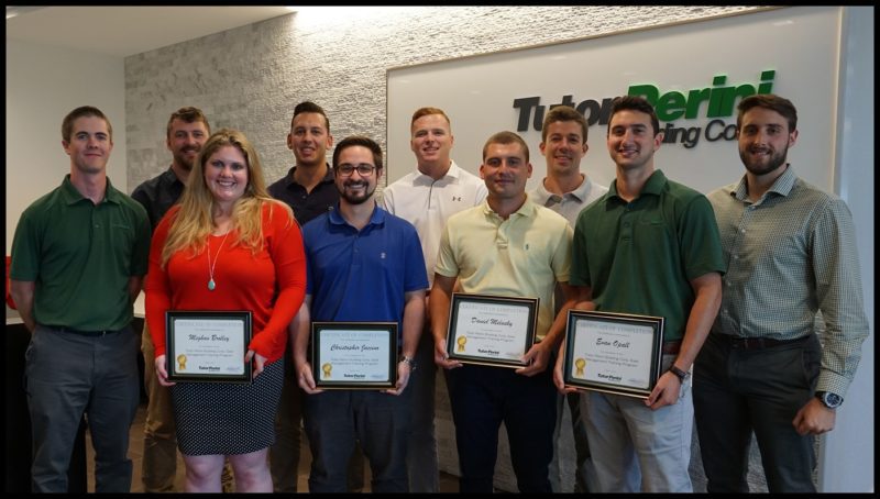 Tutor Perini Graduates First Class of Management Trainees