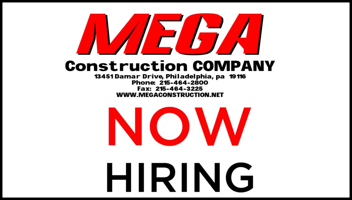 Job Opportunity: Mega Construction