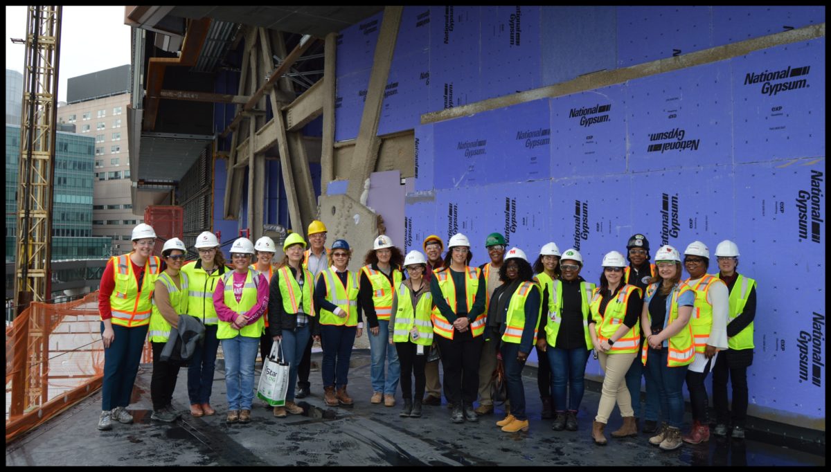 NAWIC Tours LF Driscoll’s Penn Medicine Pavilion Project for WIC Week 2020