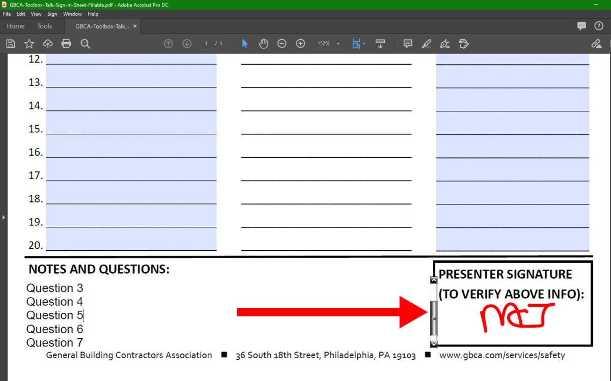 Conduct Paperless Toolbox Talks