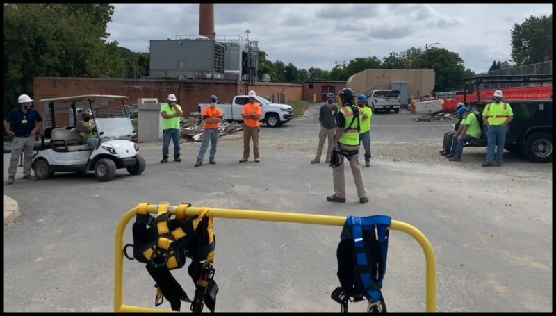 GBCA Members Participate in the National Safety Stand Down to Prevent Falls in Construction