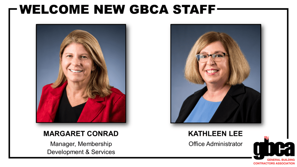 Welcome GBCA’s New Team Members!