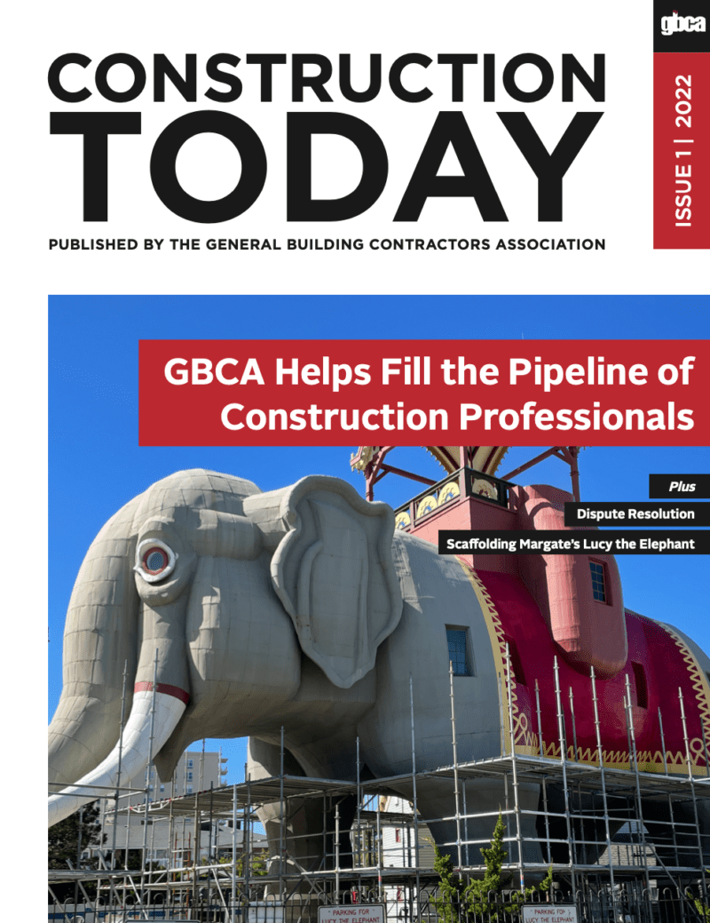 Construction Today Magazine - General Building Contractors Association