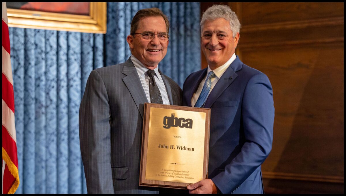 GBCA Honors John H. Widman