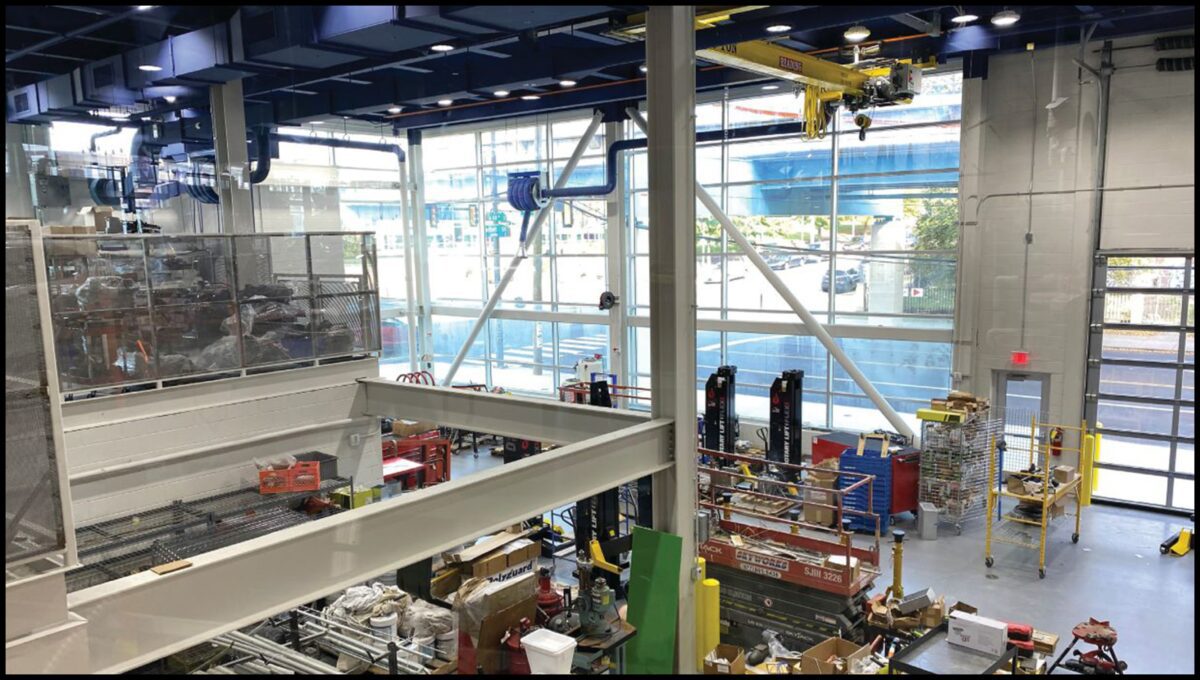 Mid-Atlantic Steel’s Erects Steel Framing for the Community College of ...